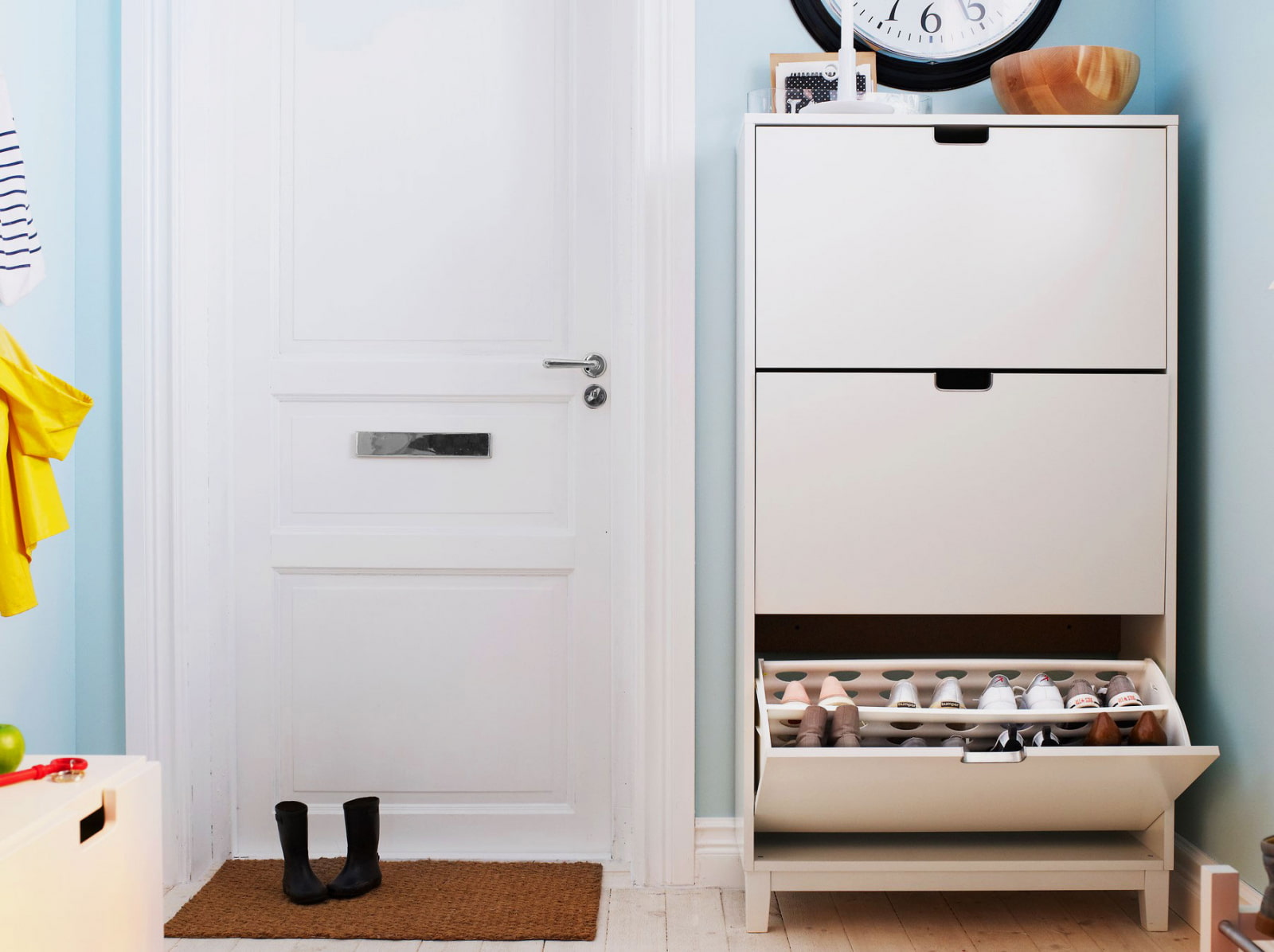 Zapatero en el pasillo: más de 60 fotos en el interior, ideas de diseño ...